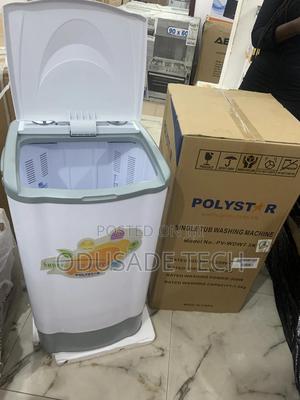 Sanitizing Polystar 7.5kg Single Tub Washing Machine in Magodo - Home ...