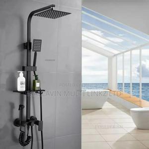 Black Matte Shower With Bum Bum Wash in Orile - Plumbing & Water Supply ...