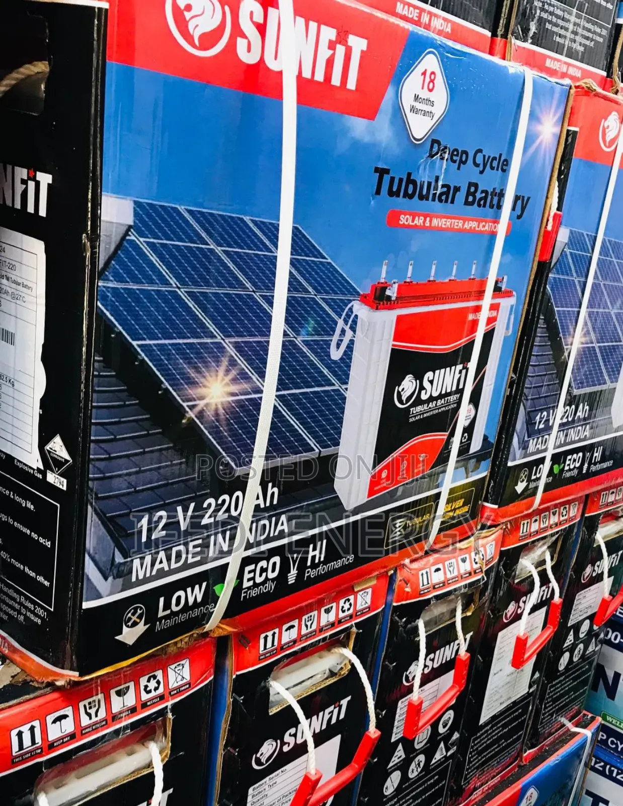 220ah Sunfit Tubular India Battery Wet Cell in Ibadan - Electrical ...