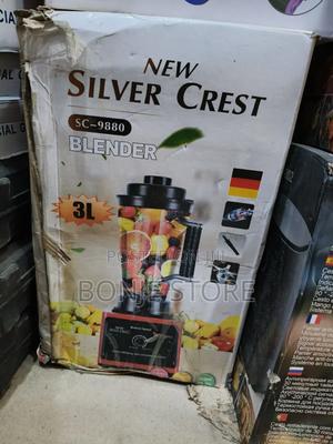 8000W Silver Crest Heavy Duty Blender Pure Copper Motor 3L in Lagos ...