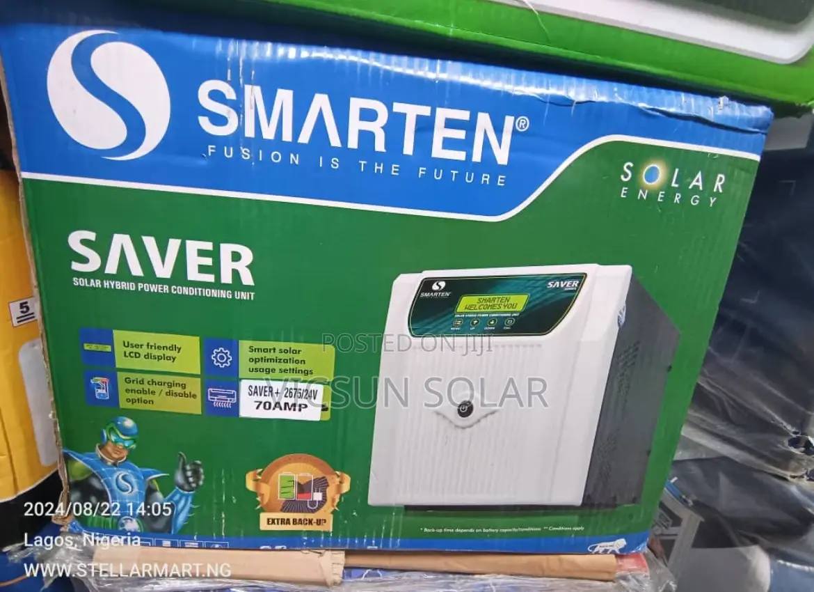 Smarten Inverter in Ojo - Solar Energy, Sunny Nnamdi | Jiji.ng
