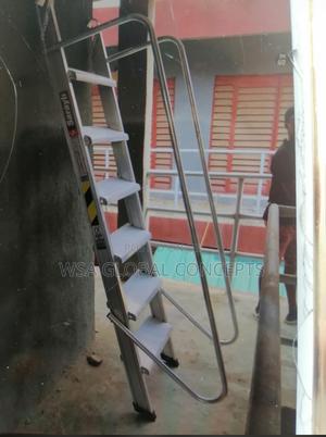 6 Steps Aluminum Double Side Guide Ladder in Lagos Island (Eko) - Hand ...