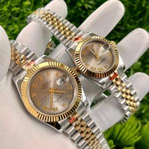 Original Rolex Oyster Perpetual Gold Mix Silver Chain Watch in Wuse ...