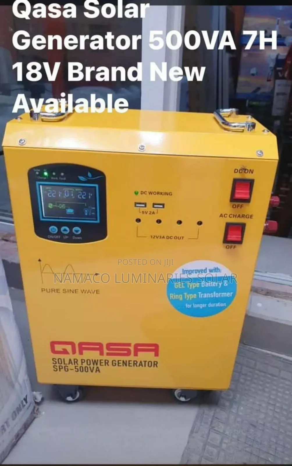 500watts Qasa Solar Generator Best Quality in Warri - Electrical ...