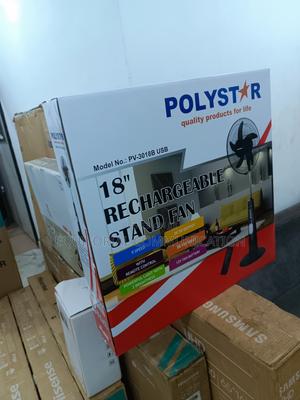 POLYSTAR SMART CHOICE 18" Rechargeable Stand Fan in Egbe/Idimu - Home ...
