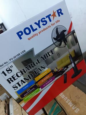 Polystar Ever Cool 18" Rechargeable Stand Fan in Ifako-Ijaiye - Home ...