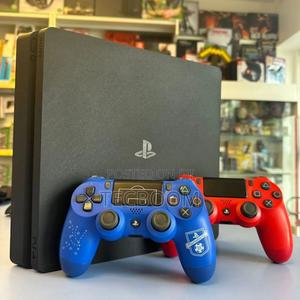 Sony Playstation 4 Ps4 Slim + 1terabyte + 2 Gamepad in Ikeja - Video Game Consoles, Tec Boom ...