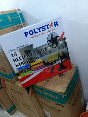 Polystar Multi Speed Rechargeable 18" Stand Fan in Ogudu - Home ...