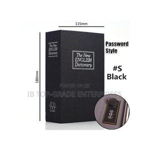Black Color Hidden Secret Key Lock Mini Safe Book in Victoria Island ...