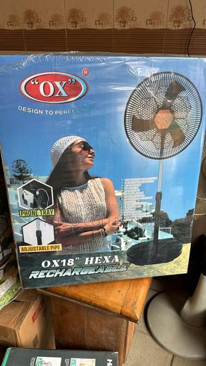 Ox 18 Hexa Rechargeable Fan in Lagos Island (Eko) - Home Appliances ...