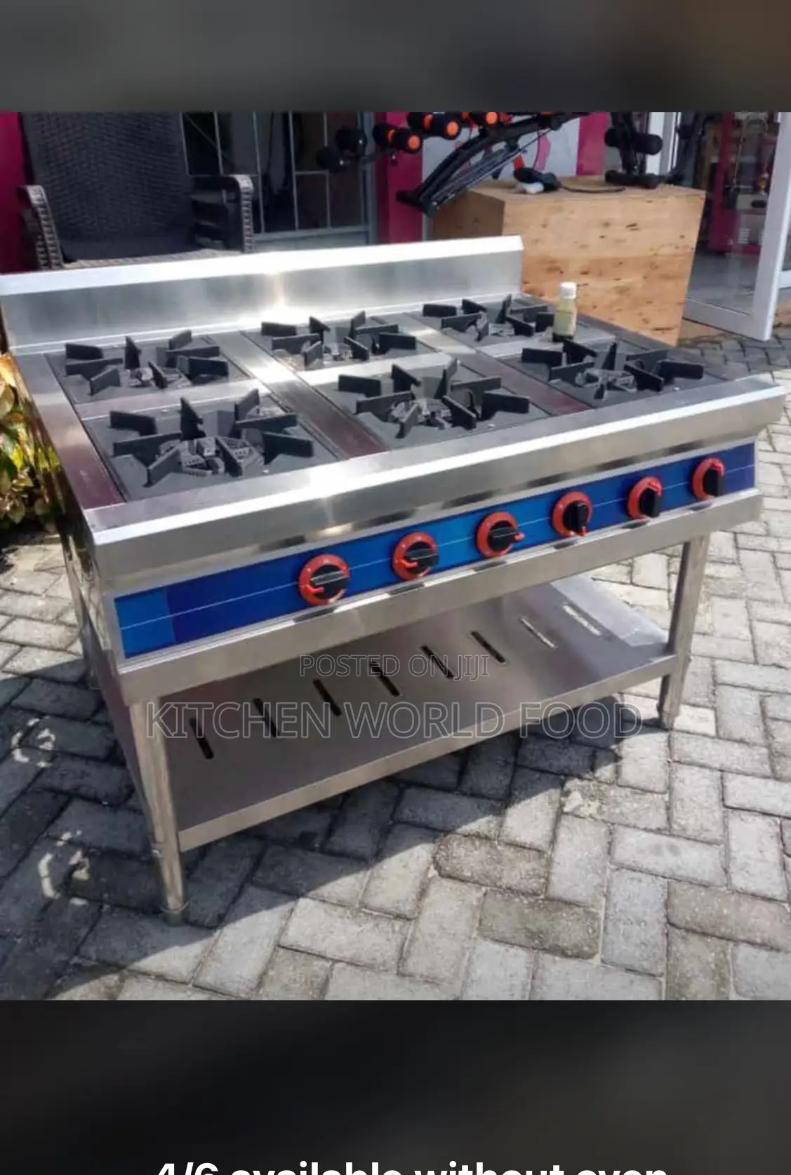 6burner Industrial Gas Cooker in Ojo - Restaurant & Catering Equipment ...
