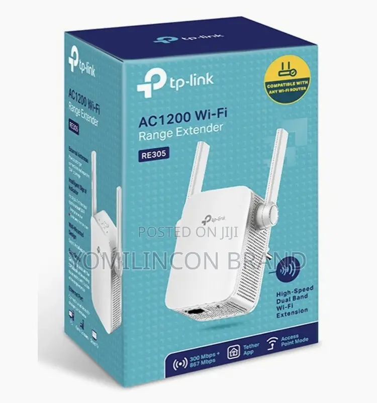 Tp-Link RE305 V1. 0, AC1200 Wi-Fi Range Extender in Ikeja - Networking ...