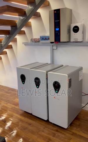 17.5kwh X3/10kva /120a X2/ 650w Panels Felicity Installation in Garki 1 ...