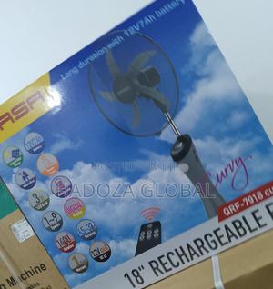Qasa 18" Rechargeable Fan With Remote Control(New Improved) in Surulere ...