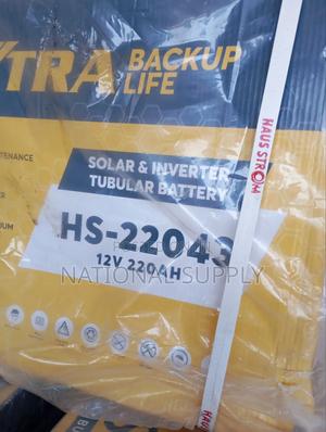 220ah Haustrom Tall Tubular Battery in Ojo - Solar Energy, National ...