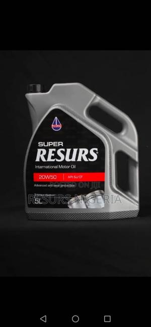 Super Resurs 20W50 Engine Oil 5L in Surulere - Vehicle Parts ...
