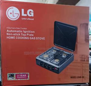 LG 4 Burner Gas Cooker Automatic Ignition Nonstick Top Plate in Yaba ...