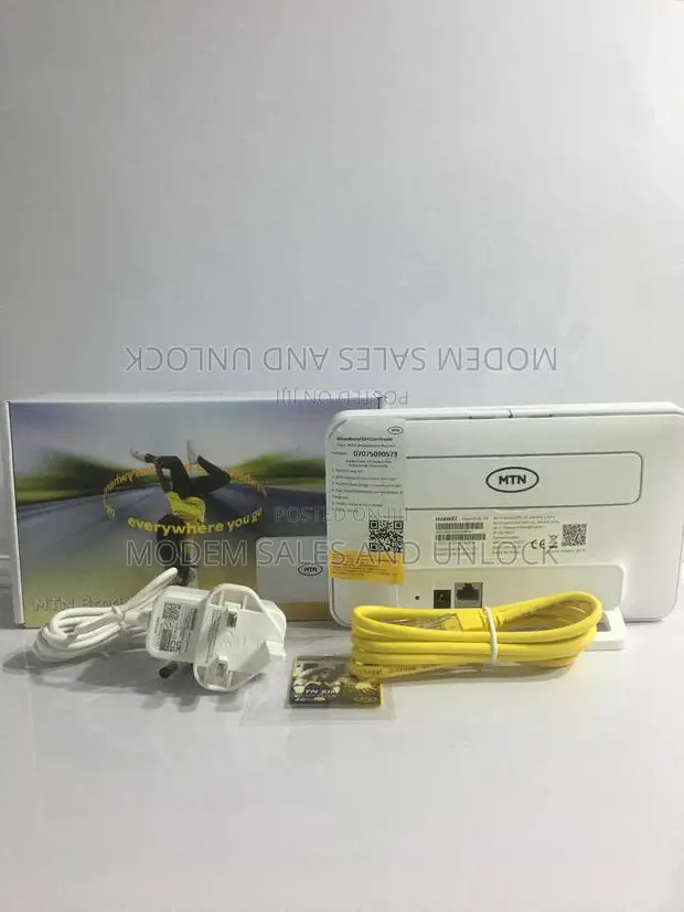 MTN Huawei B530 CAT6 4GLTE Broadband Router With 100gig Data in Ikeja ...