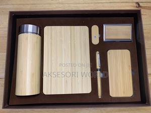 6 in 1 Wooden Bamboo Corporate Gift Set End of Year Gift in Ikeja ...