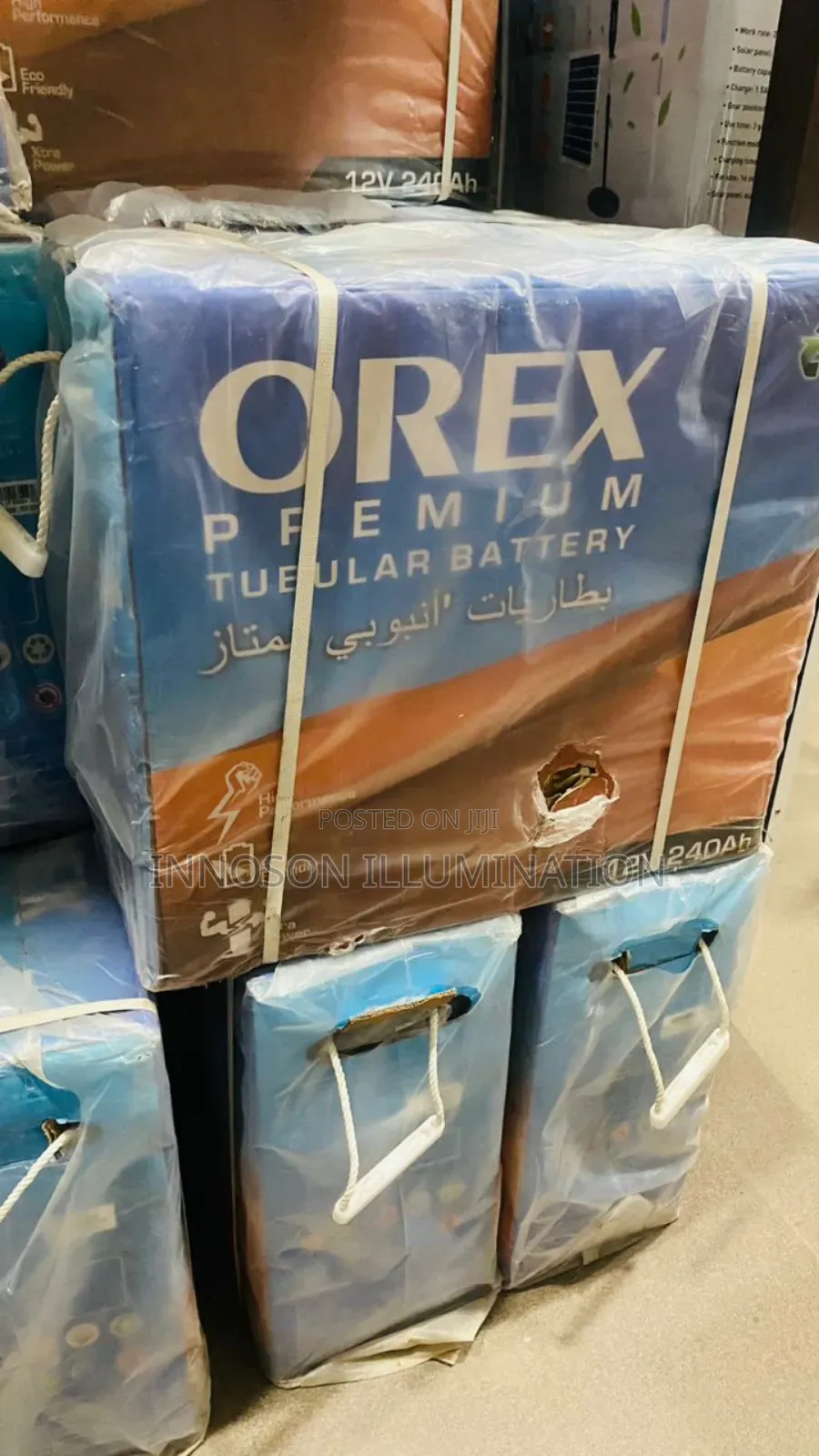 Orex Indian Tubular Battery in Benin City - Electrical Equipment, Blessed Agbogidi | Jiji.ng