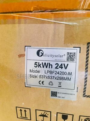 5kwh 24v Felicity Lithium Ion Phosphate Battery in Umuahia - Solar Energy, Shed Smart Solar ...