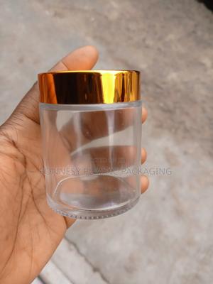 100ml Glass Jar Breakable Container in Ojota - Manufacturing Materials ...