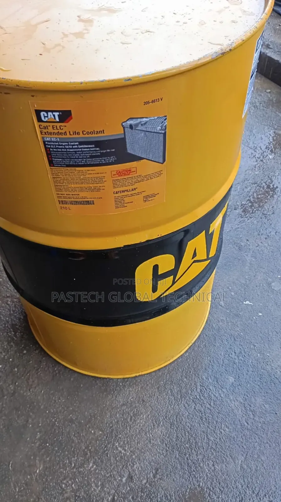 Cat Elc Extended Life Coolant 208L for sale - PASTECH GLOBAL TECHNICAL ...