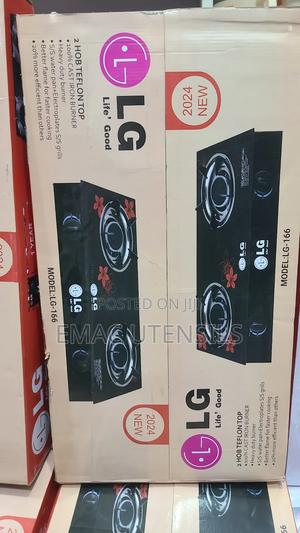 LG Table Top Glass Double Burner Gas Cooker - Auto Ignition in Lagos ...