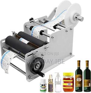 MT-30 Manual Round Bottle Sticker Labelling Machine in Ojo ...