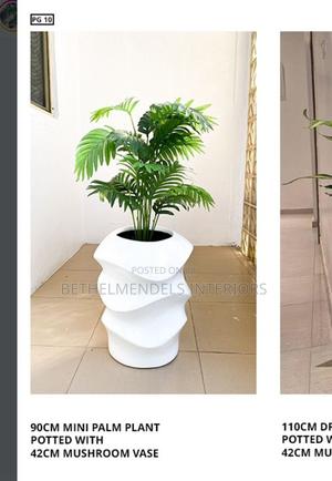 Artificial Plant Potted With Fiberglass Flower/Pot Planter in Ikeja ...