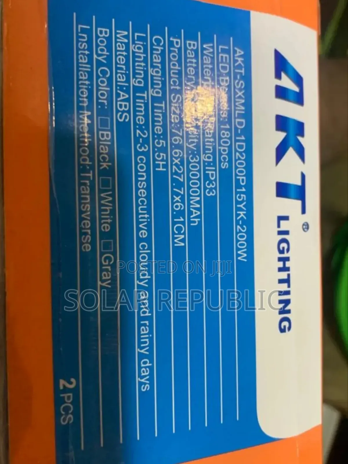 AKT 200W Solar Streetlight in Ojo - Electrical Equipment, Solar ...