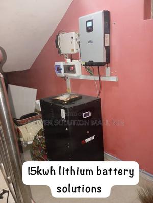 15kwh Lithium Ion Battery Solution With 5kva Hybrid Inverter in Ikeja ...