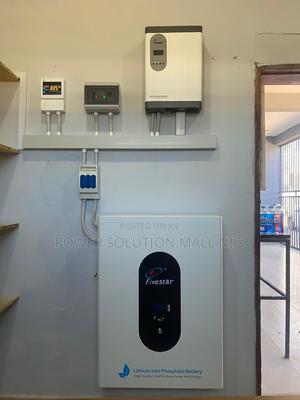 5.5kva 24v Fivestar Inverter + Lithium Ion Battery in Ikeja - Solar ...