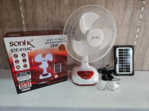 Sonik Table Fan With Panel N Bulbs in Ikeja - Home Appliances ...