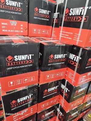 40ah 12v Sunfit Deep Cycle AGM Battery AVAILBLE NOW in Surulere - Solar ...