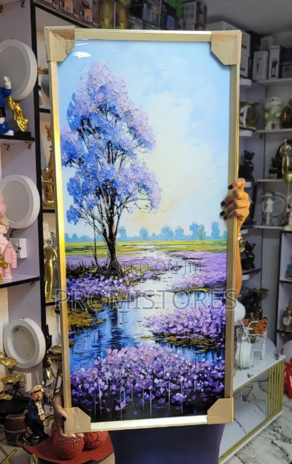 Crystal Wall Acrylic Painting/Stone Art Frame 40cmx90cm for sale ...