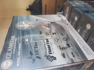 Glamstar Rechargeable Fan 18inches White and Black 12v in Ojo - Solar ...
