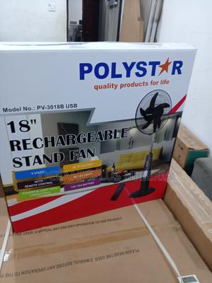 High-Quality-18inches Polystar Rechargeable Fan in Ikoyi - Home ...