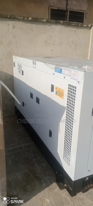 60kva Perkins Soundproof Diesel Generator 100% Copper Coil in Sagamu ...