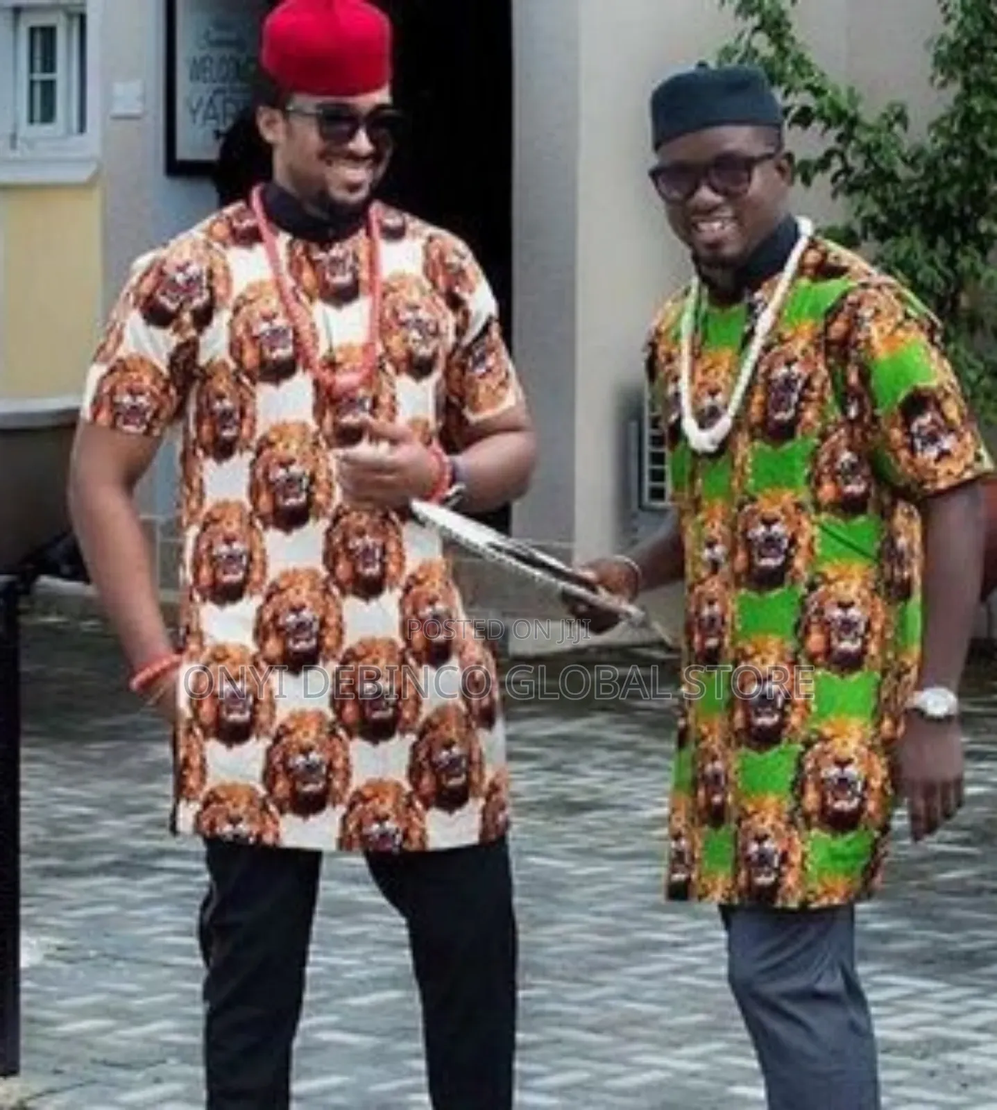 Isi Agu - Igbo Traditional Fabric Ready to Wear (Velvet) for sale ...