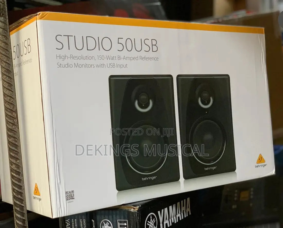 Behringer STUDIO 50USB 2-Way Studio Monitor - DeKings Musical Price: ₦ ...