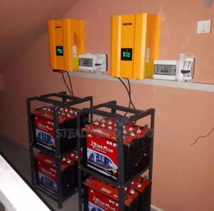 10kva Proton Inverter Installations With 8 Tubular Batteries in Port ...
