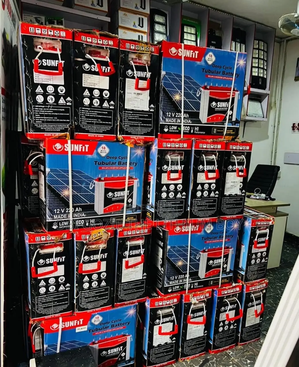 Sunfit Tubular Battery 220ah 12v Now Available in Stock in Jabi ...