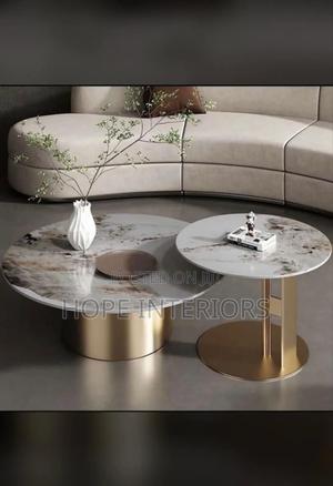 Ceramic Center Table With Stool in Ojo - Furniture, Hope Interiors ...