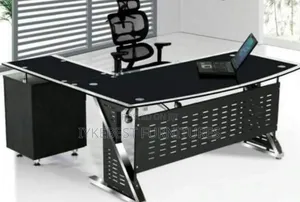 Quality Office Glass Executive Table With Extension Special in Ojo ...