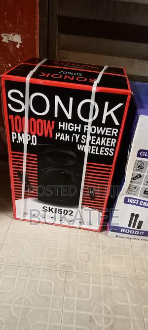 Sonok 10,000 Watts Big "15" Party Trolley Speaker in Ojo - Audio ...
