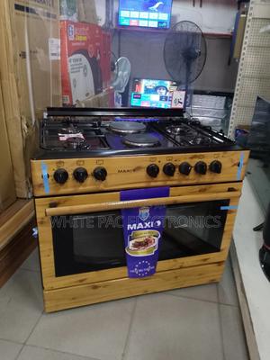 Maxi Standing Cooker Automatic 4 Gas / 2 Electric With Oven for sale ...