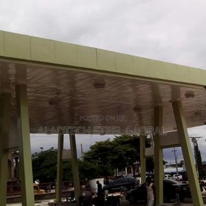 Filling Station Canopy Construction#Underground Tank,Welding in ...