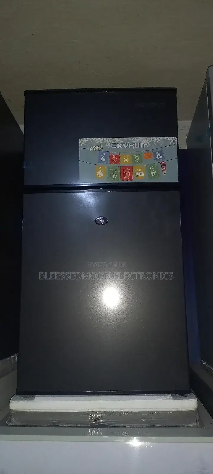 Skyrun Inverter Table Top Fridge Double Doors 3 Years Garranty in Port ...