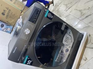 Smart Wash Wi-Fi Enabled Hisense 10kg Washing Machine in Magodo - Home ...